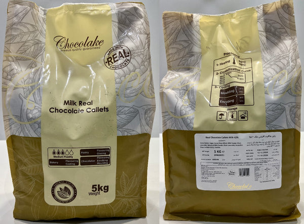 Chocolake Real Milk Chocolate 42% – Bakers Supplies