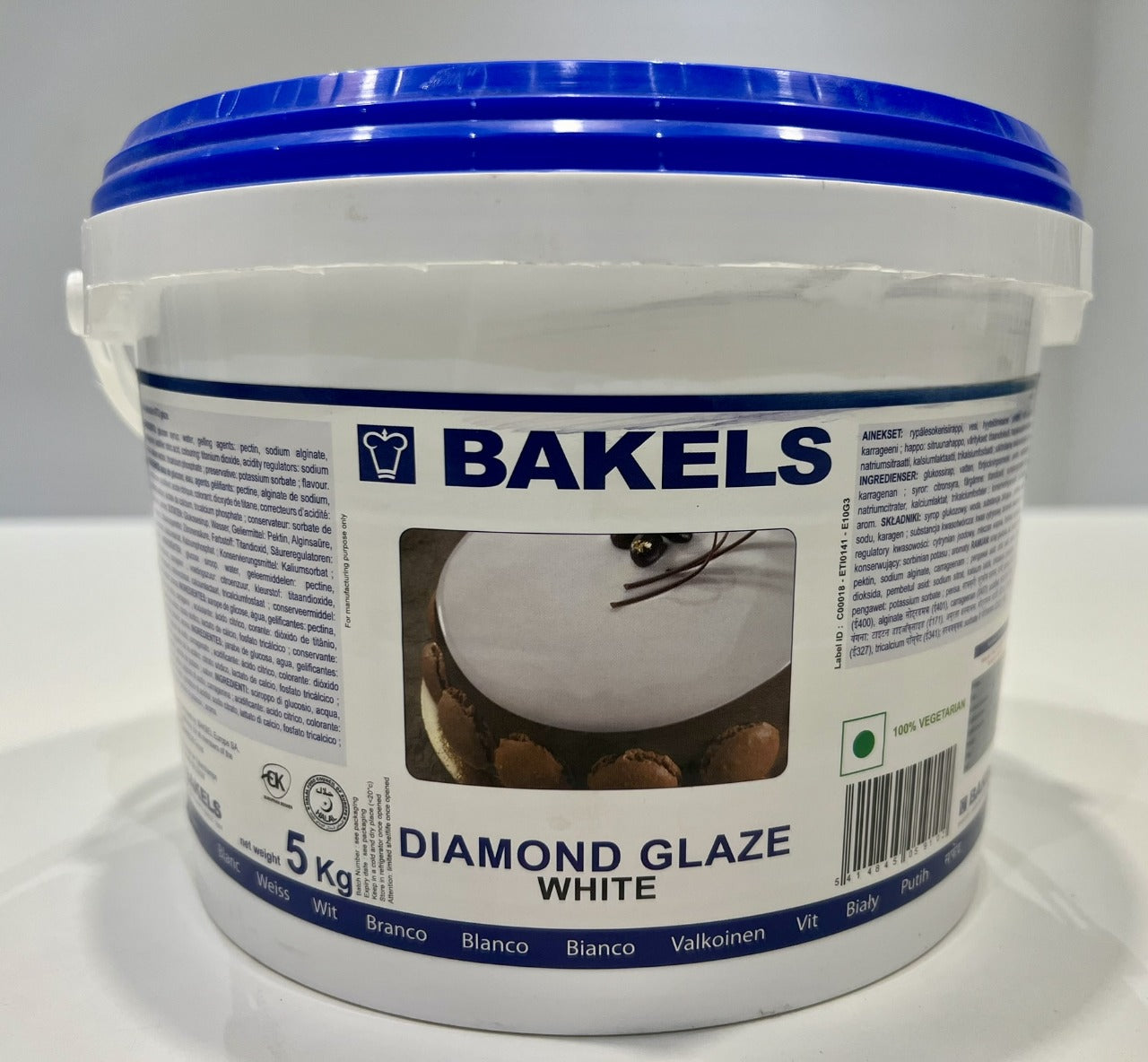Bakels Diamond Glaze White 5kg Made in Belgium – Bakers Supplies