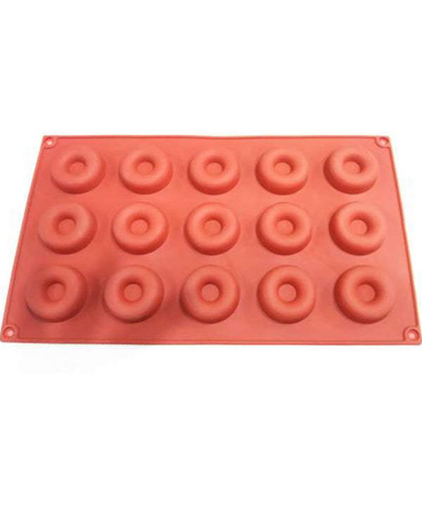 15 Cavity Silicon Mini Donut Tray – Bakers Supplies