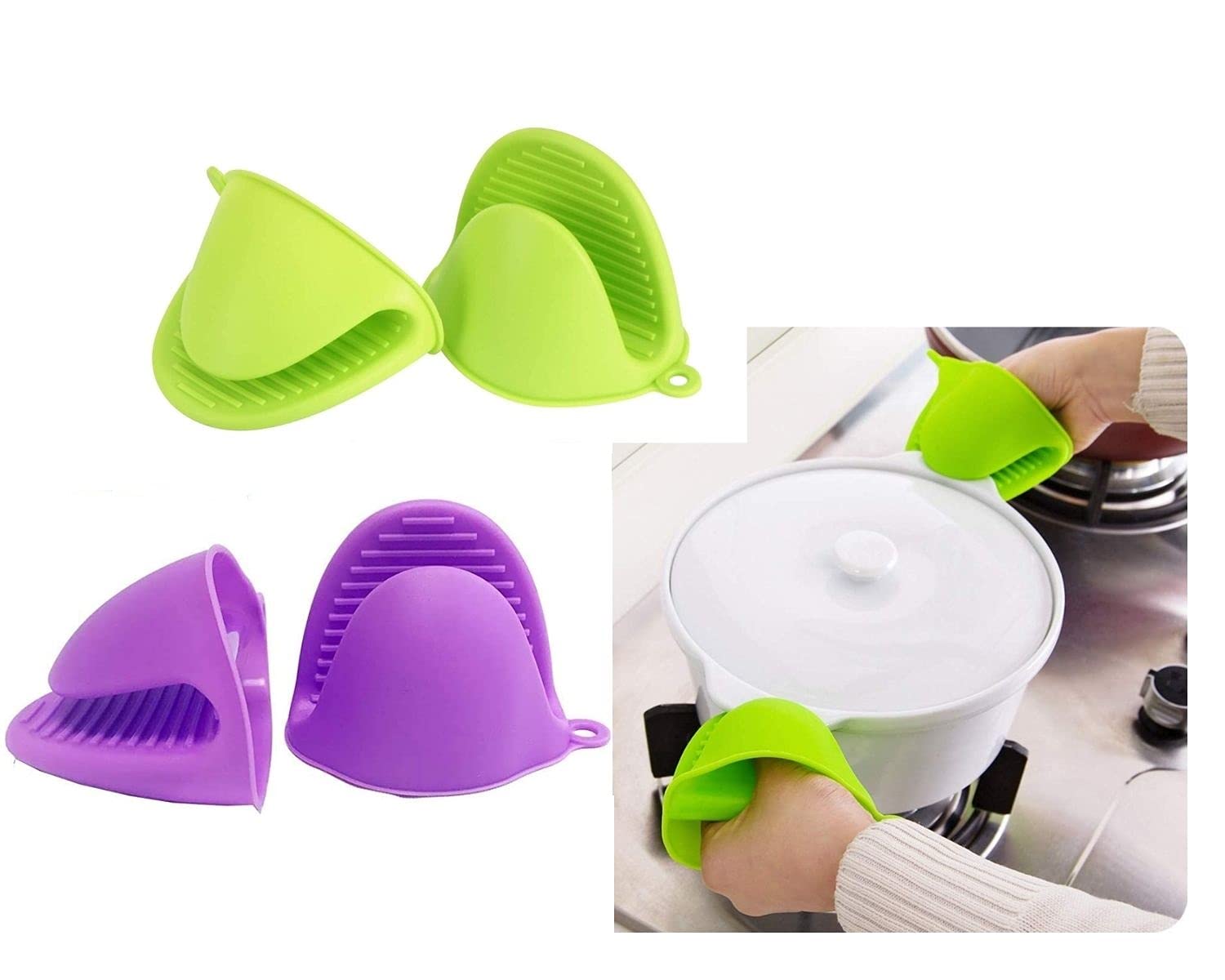 Silicon Oven Mitts Pot Holder 1 piece – Bakers Supplies